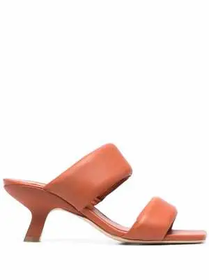 VIC MATIE Slip-on 70mm Sandals - Brown