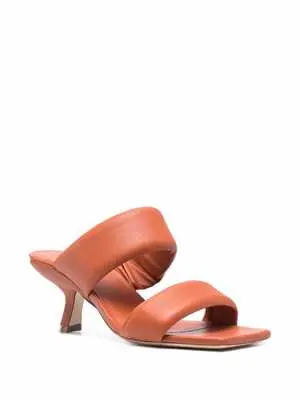 VIC MATIE Slip-on 70mm Sandals - Brown