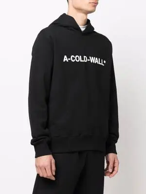 A-COLD-WALL* Logo-print Hooded Sweatshirt