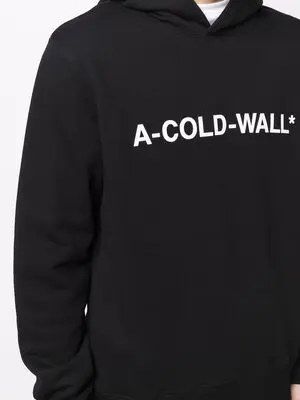 A-COLD-WALL* Logo-print Hooded Sweatshirt