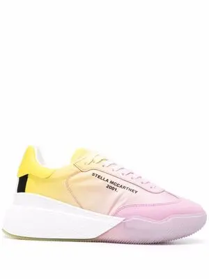 Stella McCartney Loop Lace-up Sneakers Pink-13