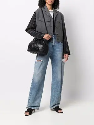VIC MATIE Quilted Clutch Bag