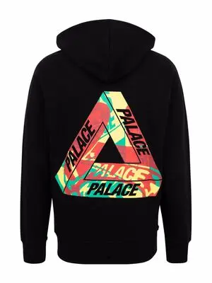 PALACE One Wave Rasta Tri-ferg Hoodie - Black
