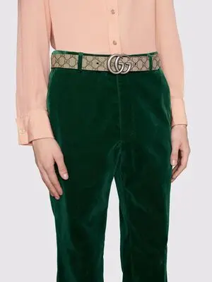 Gucci Gg Marmont Reversible Belt - Neutrals
