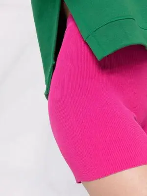 Jacquemus Le Short Arancia Biker Shorts - Pink