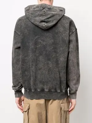 DIESEL® Acid-wash Pullover Hoodie