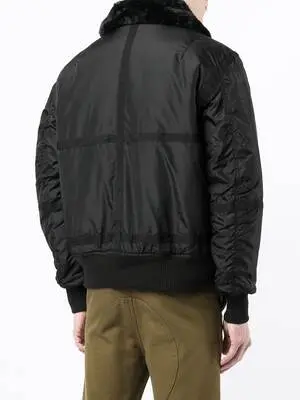 Alpha Industries Logo-patch Zip-up Jacket
