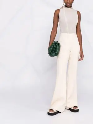 FERRAGAMO High-waist Flared Trousers