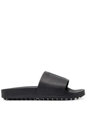 TOD'S Embossed Logo Sliders