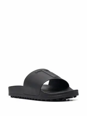 TOD'S Embossed Logo Sliders