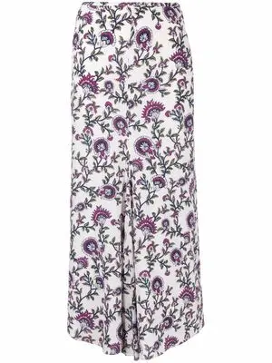 Isabel Marant Étoile High-waisted Floral-print Skirt