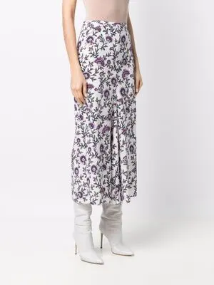 Isabel Marant Étoile High-waisted Floral-print Skirt