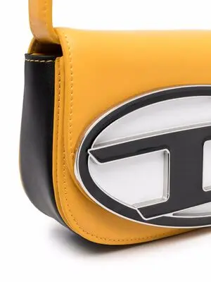 DIESEL® 1dr Leather Shoulder Bag - Yellow
