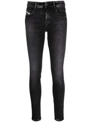 DIESEL® Slandy Skinny-leg Jeans - Black