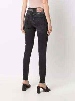 DIESEL® Slandy Skinny-leg Jeans - Black