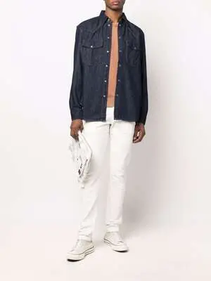 DIESEL® Long-sleeve Denim Shirt
