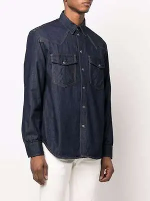 DIESEL® Long-sleeve Denim Shirt