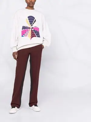 MARANT ETOILE Mindy Logo-print Sweatshirt