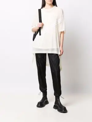 Y3 Mesh-paneling T-shirt