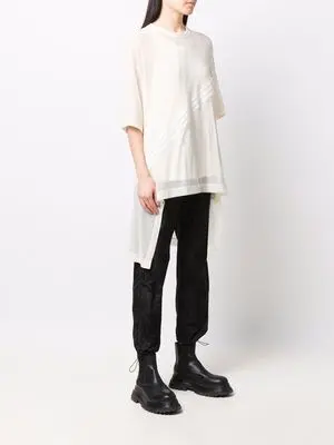 Y3 Mesh-paneling T-shirt