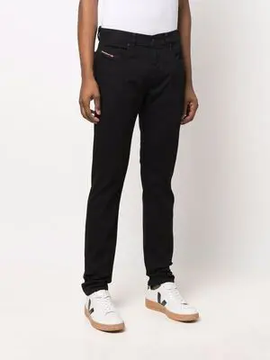 DIESEL® D-strukt Slim-fit Jeans - Black