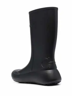 FERRAGAMO Gancini Debossed Rain Boots