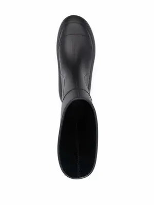FERRAGAMO Gancini Debossed Rain Boots