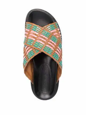 Marni Criss-cross Flat Sandals