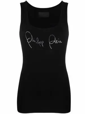 Philipp Plein Patched Camis Tanks For Women
