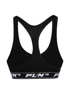 Philipp Plein Logo-underwear Bra - Black