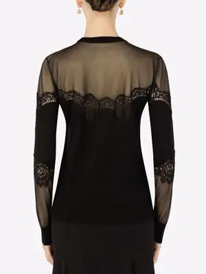 Dolce & Gabbana Lace-trim Cardigan