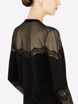 Dolce & Gabbana Lace-trim Cardigan