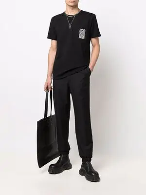 Alexander McQueen Straight-leg Wool-blend Track Pants