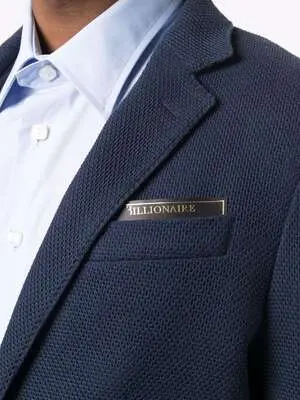 BILLIONAIRE Tailored-fit Single-breasted Blazer