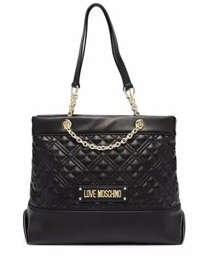 Moschino Quilted-finish Tote Bag