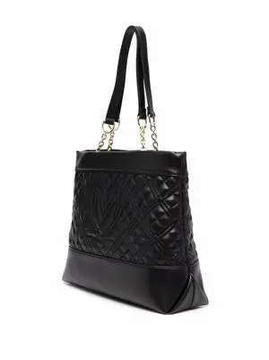Moschino Quilted-finish Tote Bag