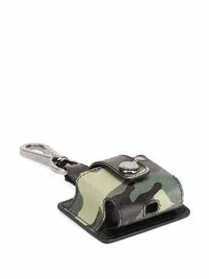 Dolce & Gabbana Camouflage-print Leather Keyring