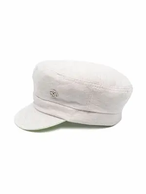 MAISON MICHEL Cotton-blend Baker Boy Cap
