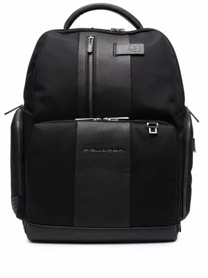 PIQUADRO Bagmotic Panelled Backpack - Black