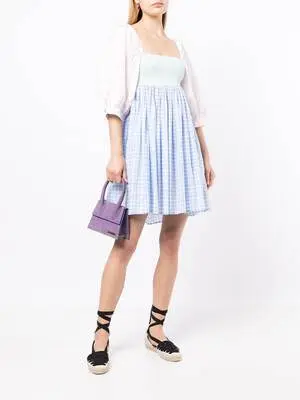 Pitusa Printed Babydoll Dress