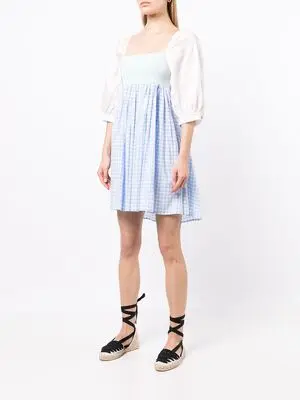 Pitusa Printed Babydoll Dress