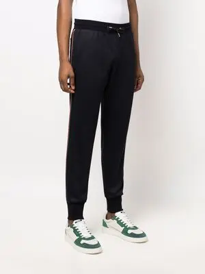Paul Smith Side-stripe Tapered Track Pants