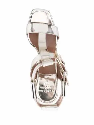 Laurence Dacade Sandra 90mm Metallic Sandals