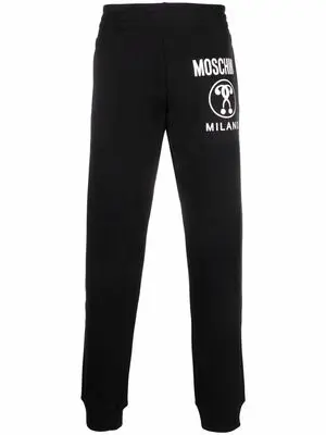 Moschino Logo-print Track Pants - Black