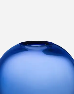 Dolce & Gabbana Small Vase In Transparent Murano Glass
