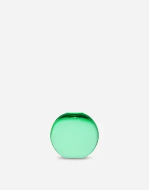 Dolce & Gabbana Small Vase In Transparent Murano Glass - Multicolor