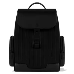 Rimowa Never Still Canvas Flap Backpack Large - Black | Editorialist
