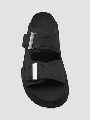 Alexander McQueen Rubber Double-strap Slides