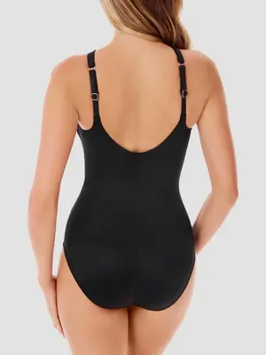 Miraclesuit Rock Solid Aphrodite One-piece Swimsuit - Black