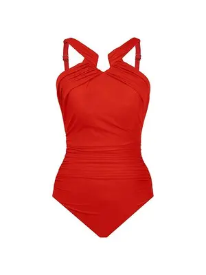 Miraclesuit Rock Solid Aphrodite One-piece Swimsuit Cayenne Red